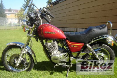 1981 Suzuki GN 400 L specifications and pictures